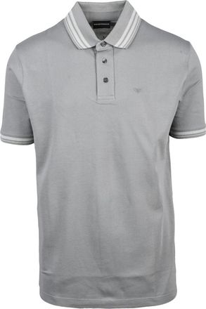 Emporio Armani Homme, Tops, Gris, Taille: 3XL Polo