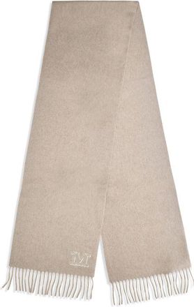 Max Mara Womens Beige Cashmere Scarf