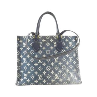Louis Vuitton Pre-owned Vintage Denim Tote Bag - - Pre-owned - Damen - Blau - ONE SIZE
