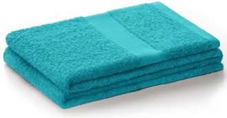 Decoking Badetuch 70x140 cm türkis Baumwolle Bambus Viskose saugfähig antibakteriell Bamboo Bamby Turquoise