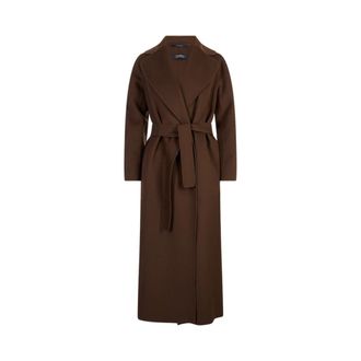 Max Mara Poldo Mantel - - Coats - Damen - Braun - XS