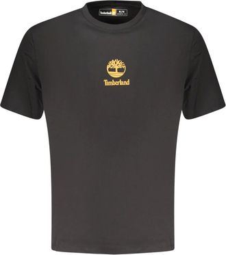 Timberland Homme, Tops, Noir, Taille: 2XL T-shirt &agrave; Manches Courtes