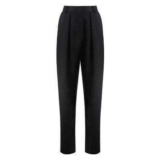 Magda Butrym Wollhose - - Trousers - Damen - Schwarzk - S