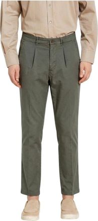 Mason's Homme, Pantalons, Vert, Taille: 3XL Pinces Chino Pants