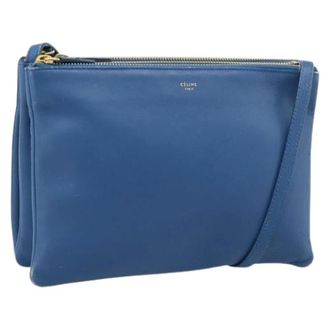 Celine Pre-owned Vintage Schultertasche - - Pre-owned - Damen - Blau - ONE SIZE