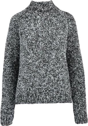 Alberta Ferretti Femme, Pulls, Gris, Taille: 36 FR Maglione Boucleè