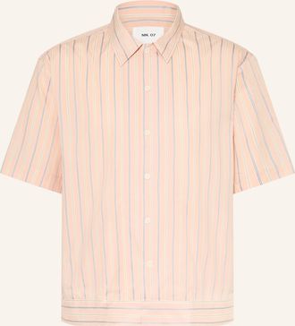 Nn.07 Nn.07 Kurzarm-Hemd Reed Comfort Fit rosa