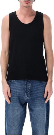 STUDIO NICHOLSON Homme, Tops, Noir, Taille: M Knit Tank