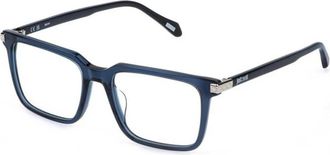 Just Cavalli Homme, Accessoires, Bleu, Taille: 53 MM Optical Frame
