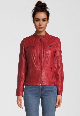 H.I.S Lederjacke STEFANIE (1-St) mit Einsteckfach innen