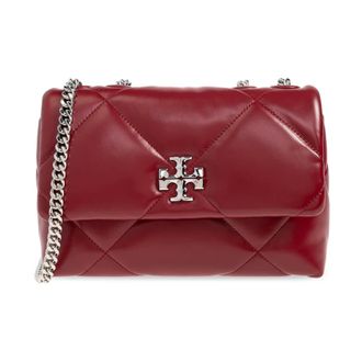 Tory Burch Femme, Sacs, Rouge, Taille: ONE Size Petit sac bandouli&egrave;re matelass&eacute; Kira Diamond