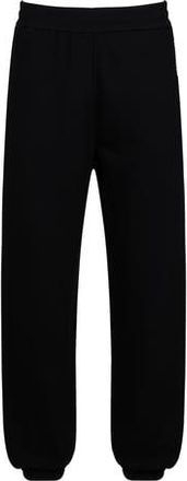 Jil Sander Pantalon de jogging en coton &agrave; logo imprim&eacute;