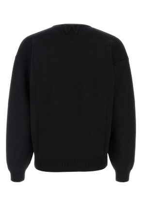 Willy Chavarria Embroidered Sweater - Black