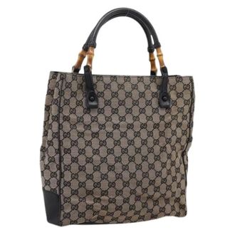 Gucci Sac cabas vintage Pre-owned - Femme - Pre-owned - Beige - Taille: ONE Size