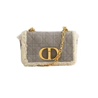 Dior Pre-owned Ledertasche mit Umh&auml;ngeriemen - - Pre-owned - Damen - Grau - ONE SIZE