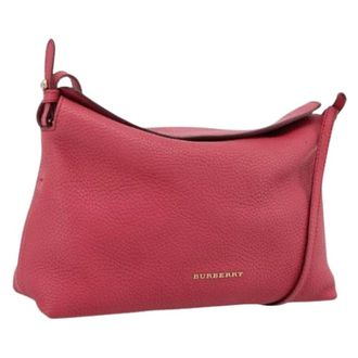 Burberry Sac bandouli&egrave;re vintage doccasion - Femme - Pre-owned - Rose - Taille: ONE Size