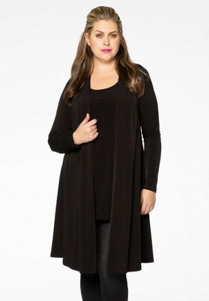 Yoek Cardigan Damen Strickjacke Gro&szlig;e Gr&ouml;&szlig;en