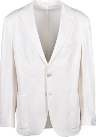 Eleventy Homme, Vestes, Blanc, Taille: 2XL Blazer