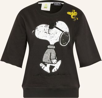 Princess Goes Hollywood Princess Goes Hollywood Sweatshirt Mit 3/4-Arm Und Schmucksteinen schwarz