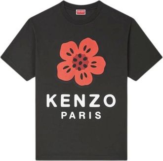 Kenzo Homme, Tops, Noir, Taille: L T-shirt classique Boke Flower Noir