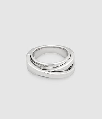 Tom Wood Bague Orb Slim Argent
