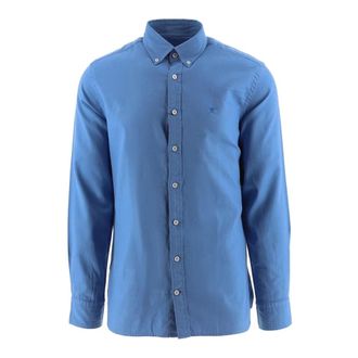 Hackett Garment Dyed Oxford-Hemd - - Shirts - Herren - Blau - XL