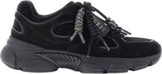 Guess Baskets &agrave; lacets en cuir