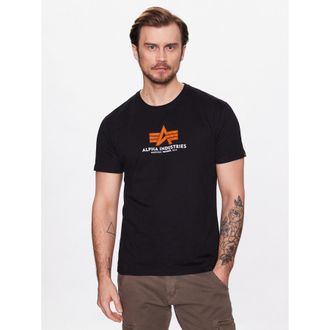 Alpha Industries Alpha Industries T-Shirt Basic 100501RB Schwarz Regular Fit