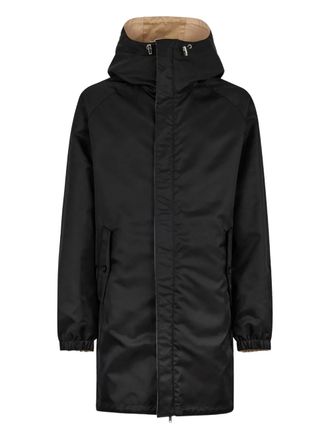 Dsquared2 parka r&eacute;versible &agrave; capuche - Noir