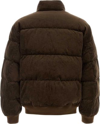 Polo Ralph Lauren Mens Chocolate Corduroy Down Jacket Darkbeech Giubbini