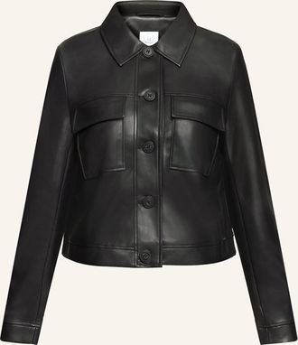 Betty&Co Betty&Co Jacke In Lederoptik schwarz
