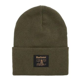 Barbour Gr&uuml;ne Strick Beanie M&uuml;tze - - Accessories - Herren - Gr&uuml;n - ONE SIZE
