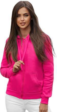OZONEE Damen Kapuzenpullover Sweatjacke Sweatshirt Farbvarianten Kapuzenjacke Kapuzenpulli Langarm Kapuze Hoodie Sport Style Casual Fitness Basic Training 77