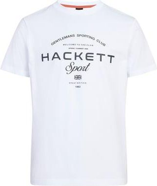 Hackett Tee-shirt droits&eacute;rigraphi&eacute; en coton