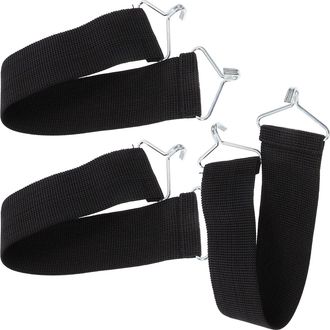 Artibetter VALICLUD 3 St&uuml;ck Reparaturset f&uuml;r Liegest&uuml;hle Elastische Verdickte Befestigungsgurte aus Strapazierf&auml;higem Material in Schwarz zur Rissverst&auml;rkung und