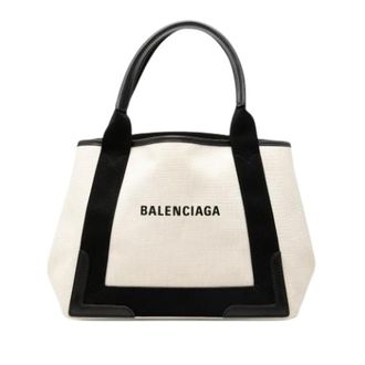 Balenciaga Pre-owned Navy Cabas S - - Pre-owned - Damen - Wei&szlig; - ONE SIZE