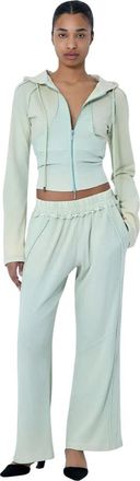 Charlotte Knowles Knwls, Femme, Pantalons, Vert, Taille: 42 FR Bellona Pantalons de surv&ecirc;tement