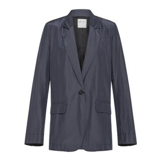 Forte_Forte Chic Ombra Jacke - - Jackets - Damen - Blau - S