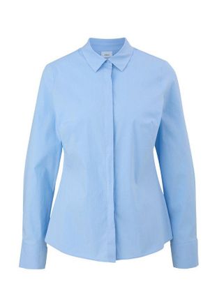s.Oliver Langarmbluse Bluse Bluse mit Ziern&auml;hten