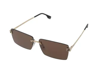MAISON FENDI FE40165U Rimless Sunglasses - Brown
