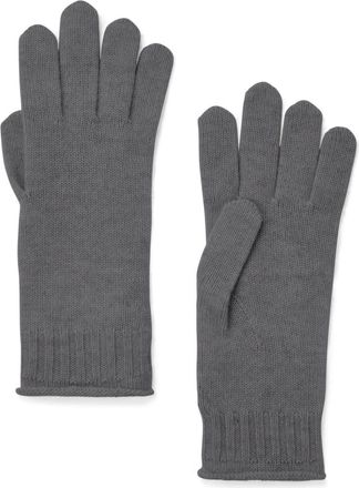 Chinti and Parker Gestrickte Handschuhe - Grau