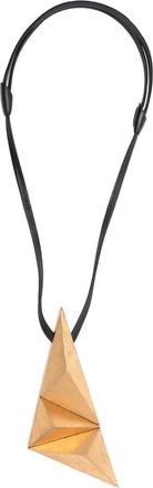 Monies collier à pendentif géométrique - Or