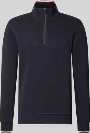 Christian Berg Sweatshirt mit Troyer-Kragen