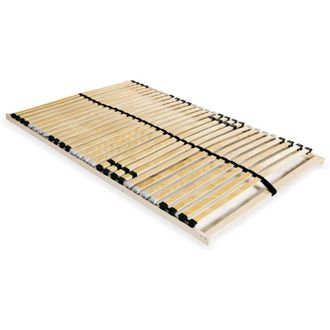 vidaXL Lattenrost mit 28 Latten 7 Zonen 100x200 cm Vidaxl