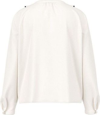 Marc Cain Langarmbluse Sopo Collections Thema A Premium Damenmode R&uuml;schen f&uuml;r einen modernen Akzent