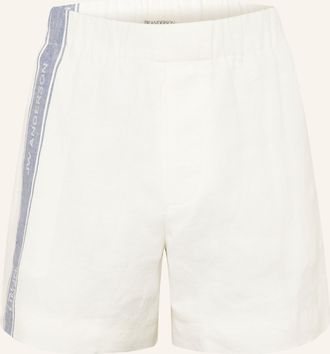 J.W.Anderson Jw Anderson Leinenshorts weiss