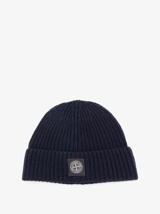 Stone Island Geelong virgin wool hat - STONE ISLAND - gender_Man