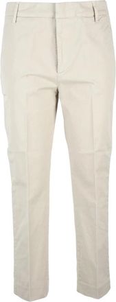 Dondup Femme, Pantalons, Beige, Taille: W24 Pantalon Cropped Nima