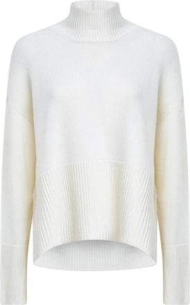 Dondup Femme, Pulls, Blanc, Taille: 36 FR maglieria e felpe poliestere