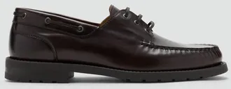 Mango Chaussure bateau cuir marron - Homme - 40 - MANGO MAN